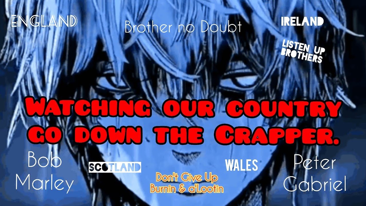 "WATCHIN OUR WORLD GO DOWN THE CRAPPER" Ft Bob Marley & Peter Gabriel ...