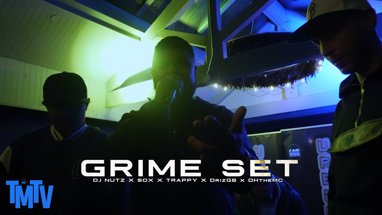 #Grimeset | DJ Nutz | Sox , Trappy , DrizzGB , DHtheMC [@TMTVPR] - YouTube