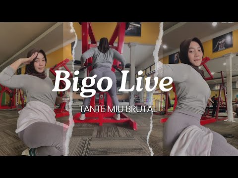 [Live #54] TANTE MIU HIJAB LIVE LAGI NGE GYM - Part 1