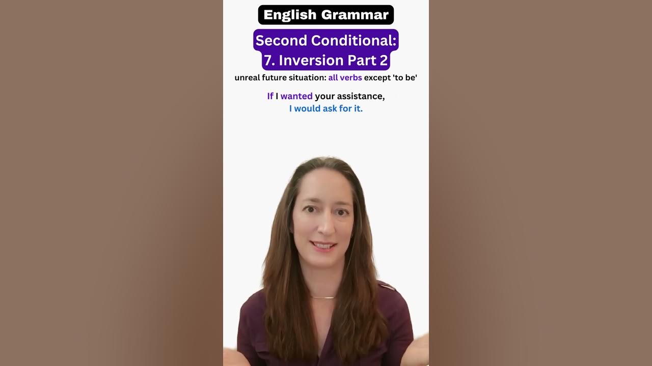 How to INVERT the SECOND CONDITIONAL (Part 2) - YouTube