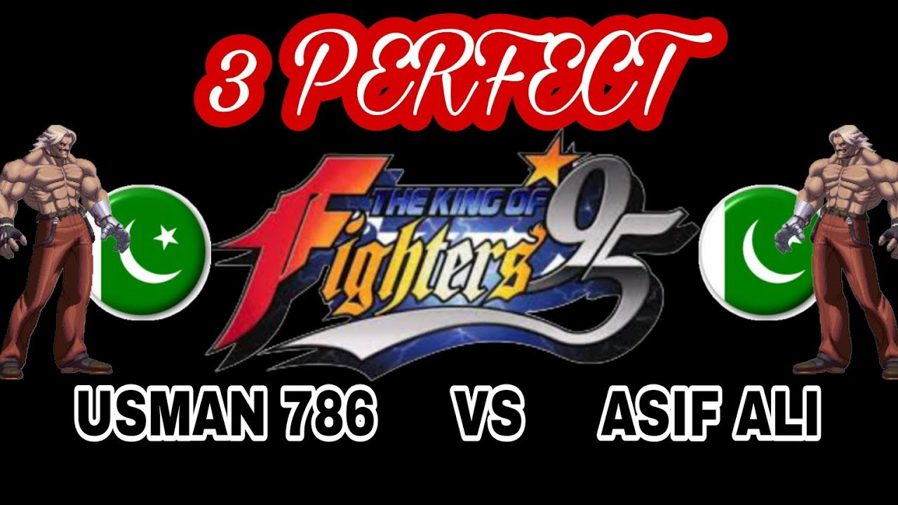 USMAN 786 VS ASIF ALI (KOF95) Kof 95 | 3 PERFECT ON SHORT VIDEO fightcade xiaohai daku #Anoo2k2 ...
