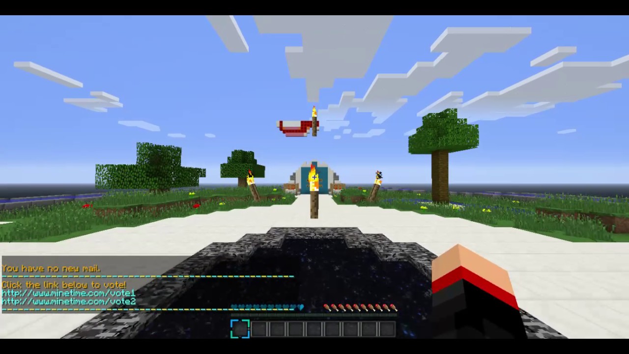 Minecraft server review MineTime - YouTube