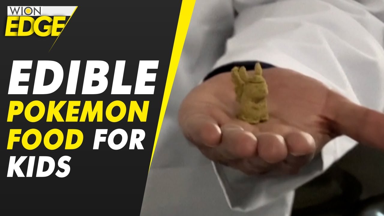 Experts try to make edible food in Pokémon, animal figures using3D ...