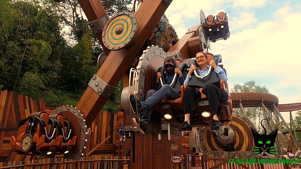 CHEZ GYROFOLIX: Nebulaz Fun Ride at Parc Astérix 2024 🇫🇷 - YouTube