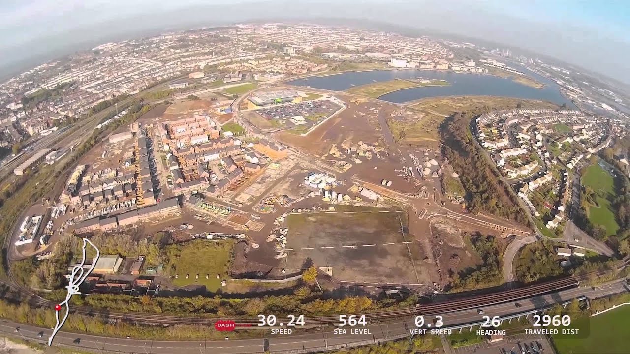 Barry Docks filmed with SJ4000 and Dashware - YouTube