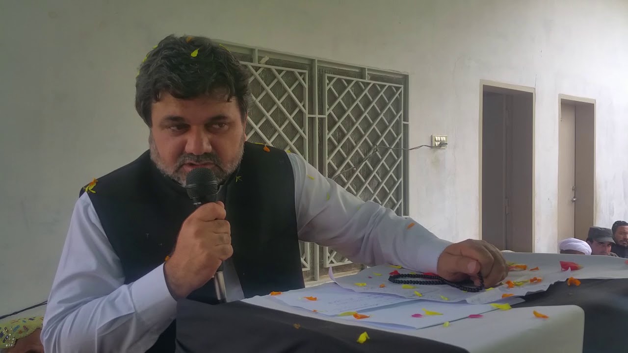 MMA nominated candidate PB 37, Sardarzada Mir Saeed Jan Langau ...