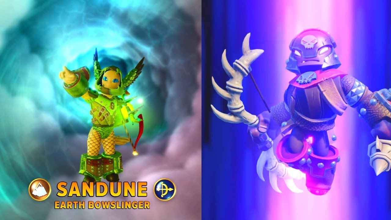 Skylanders: Imaginators - Bowslinger Imaginator vs Bowslinger ...