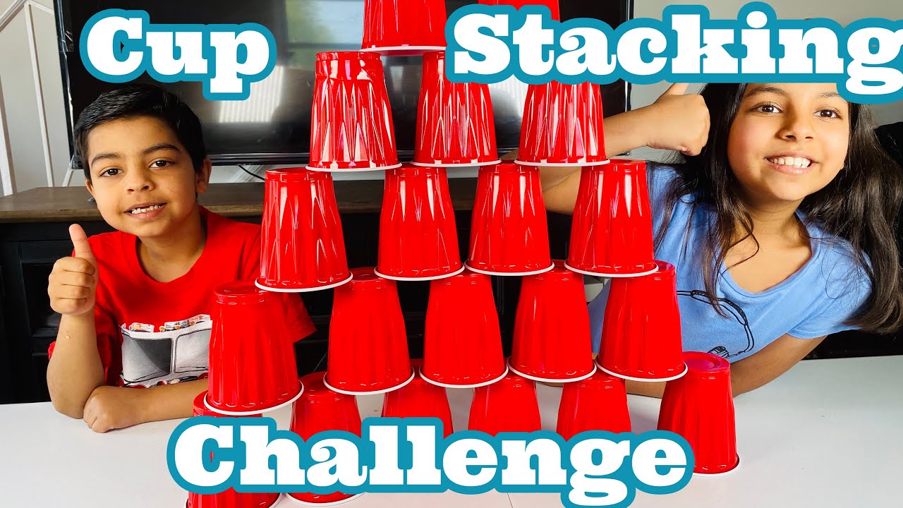 CUP STACKING CHALLENGE Food Eating Challenge Food Eating cup-stacking-challenge-food-eating-challenge-food-eating