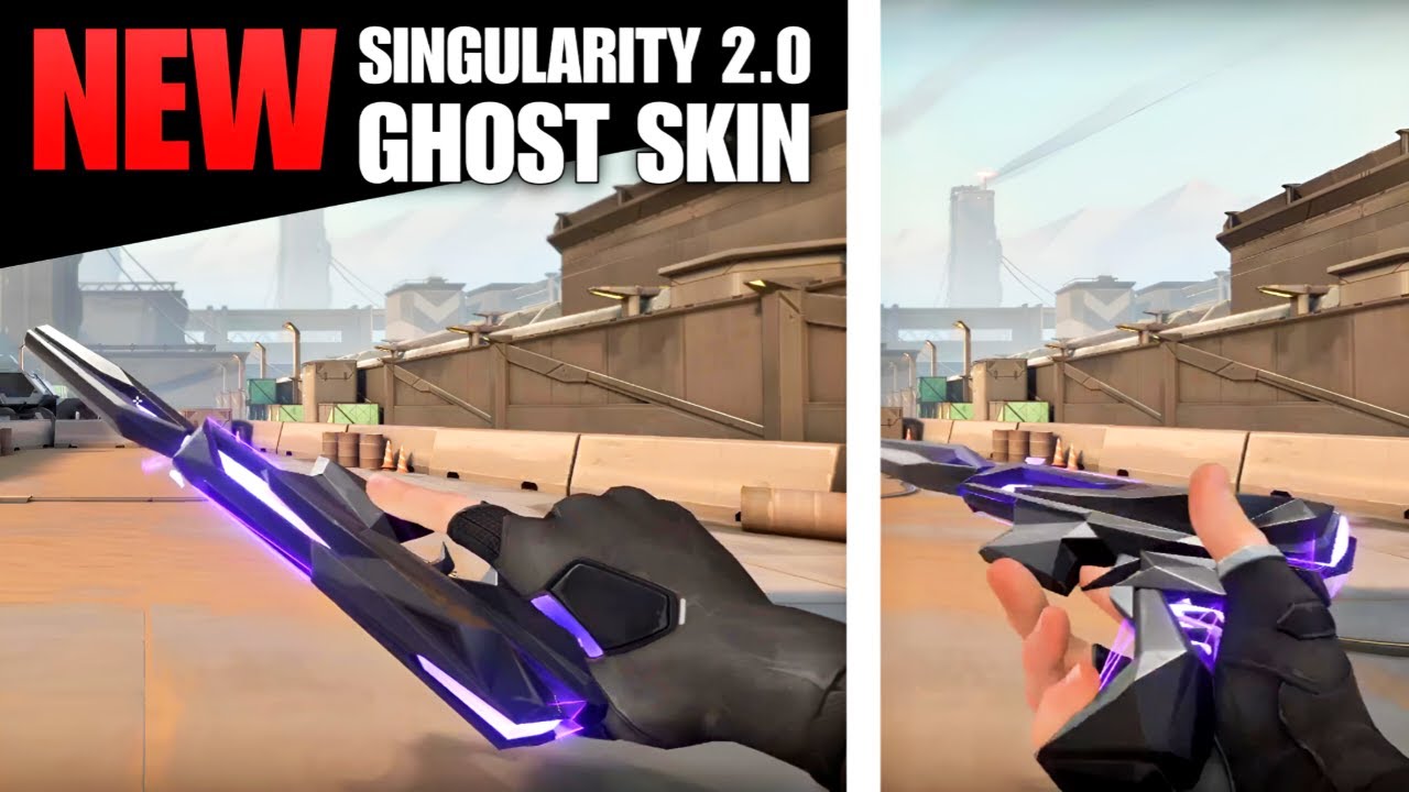 New SINGULARITY 2.0 Ghost Skin in Valorant (Ingame) - YouTube