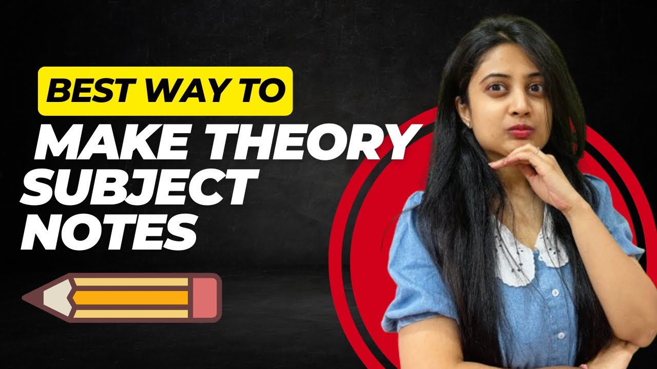 Best Way To Make Theory Subject Notes For CS Exams - YouTube