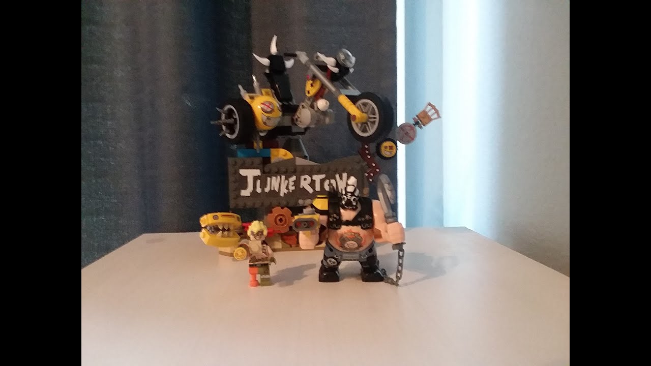 Lego Overwatch Junkrat and Roadhog review! 2019 set 75977 - YouTube