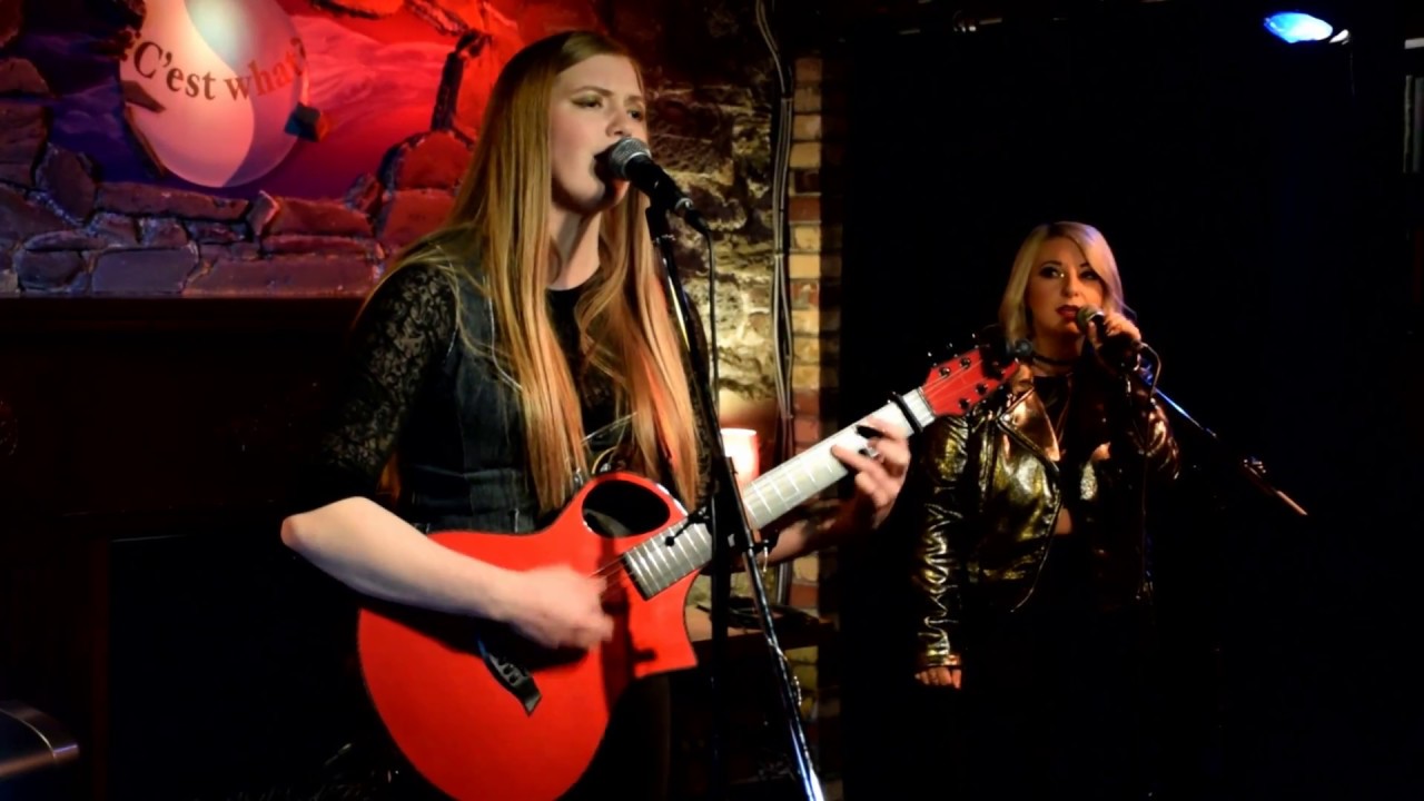 Rebecca Lappa "Fiercely" with Lora Ryan live at C'est What? in Toronto ...