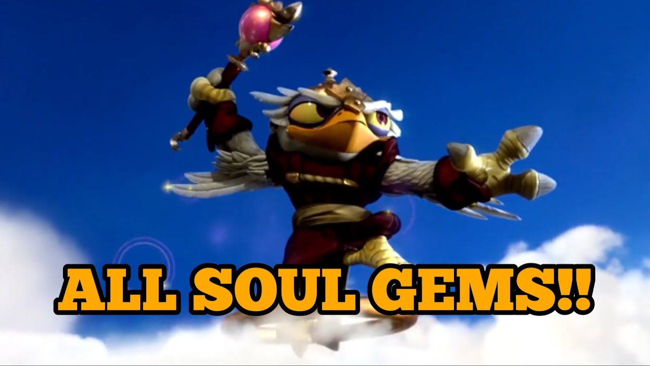 Skylanders Swap Force Characters All Soul Gems - YouTube
