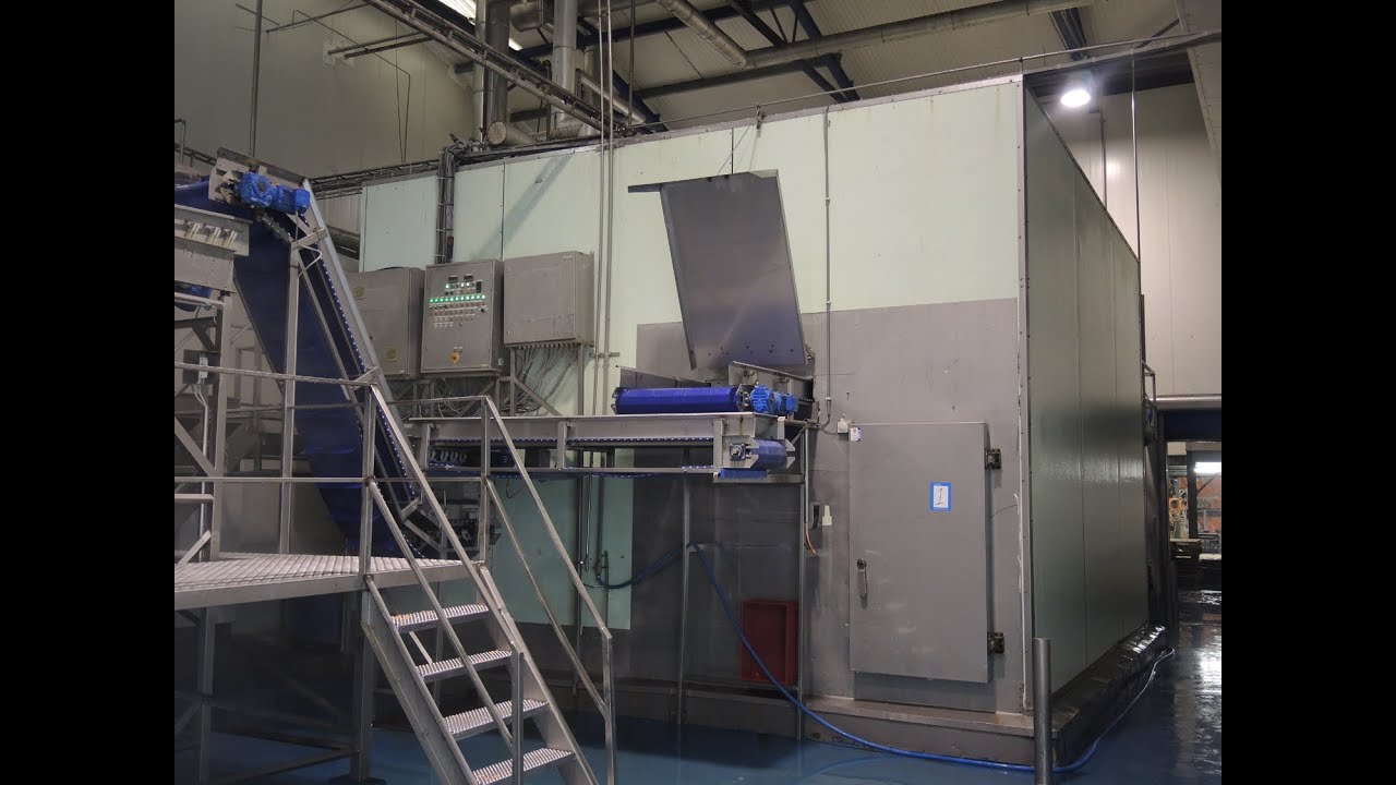 Frigoscandia Flofreeze continuous shake freezer - YouTube