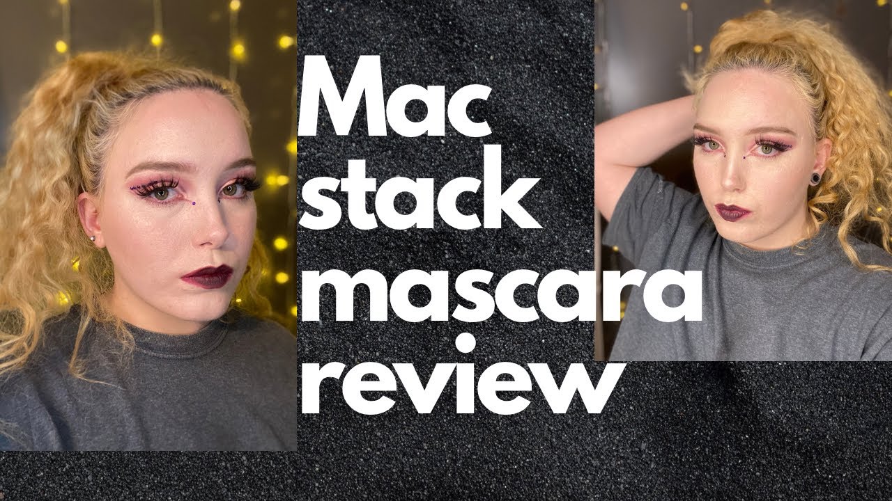 Mac Stack Mascara review - YouTube