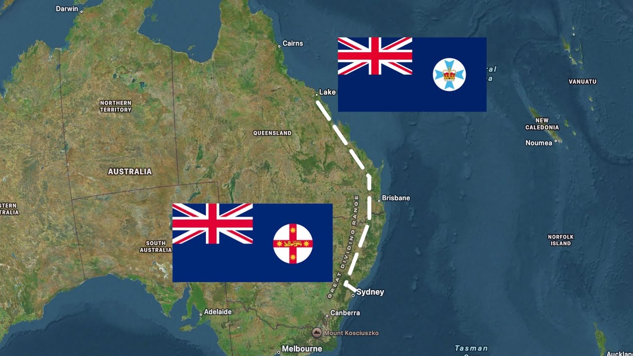 Sydney to Proserpine along the Great Dividing Range (YSCN-YBPN)- 25/8 ...