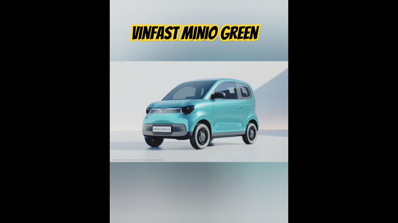 xe ô tô điện VinFast Minio Green ra mắt liệu có gây sốt như vf3? - YouTube