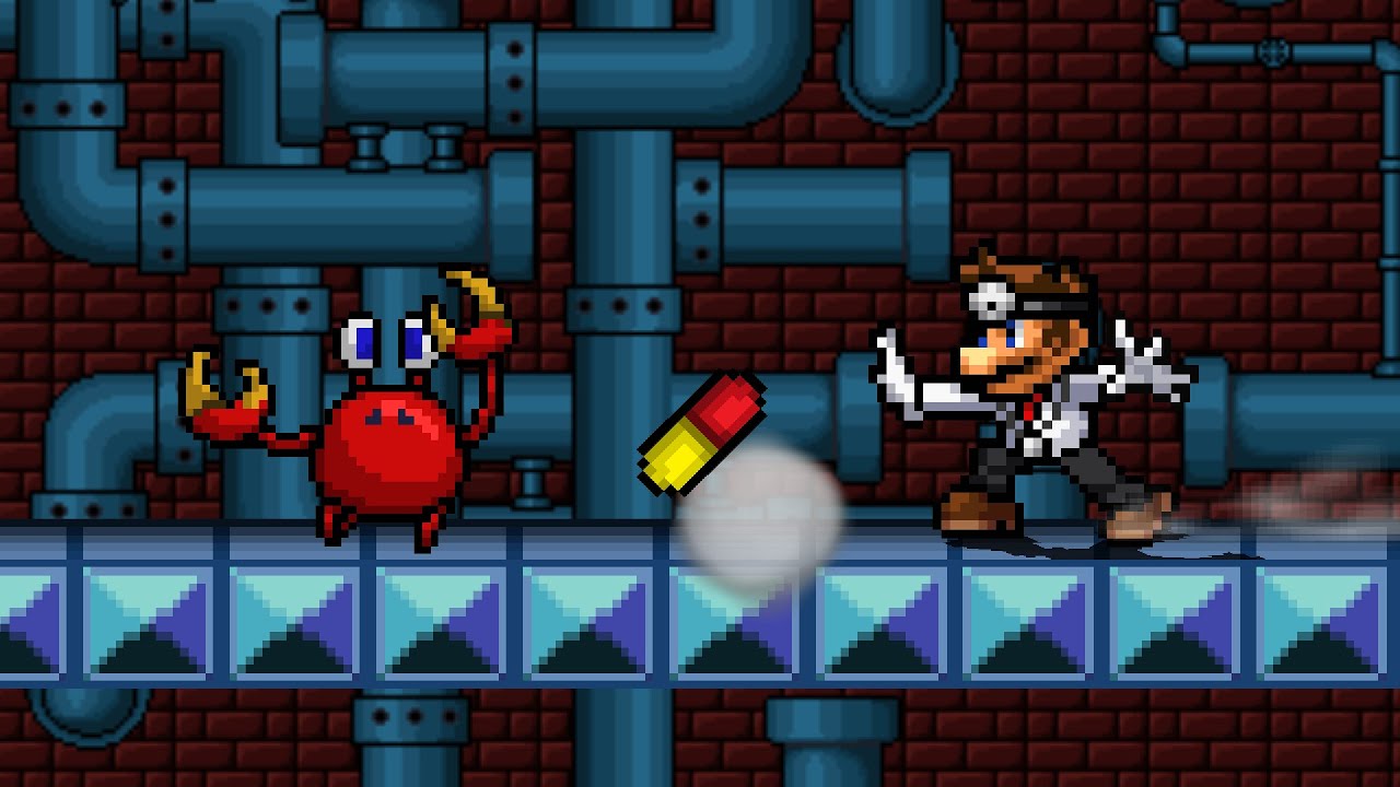 smash crusade 0.9.5v Dr. Mario Full Moveset - YouTube