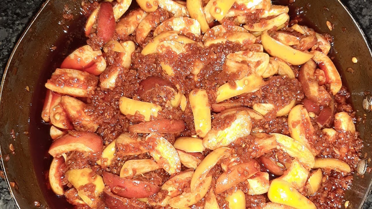 Fresh Kharek Aachar..in 20 mins - YouTube