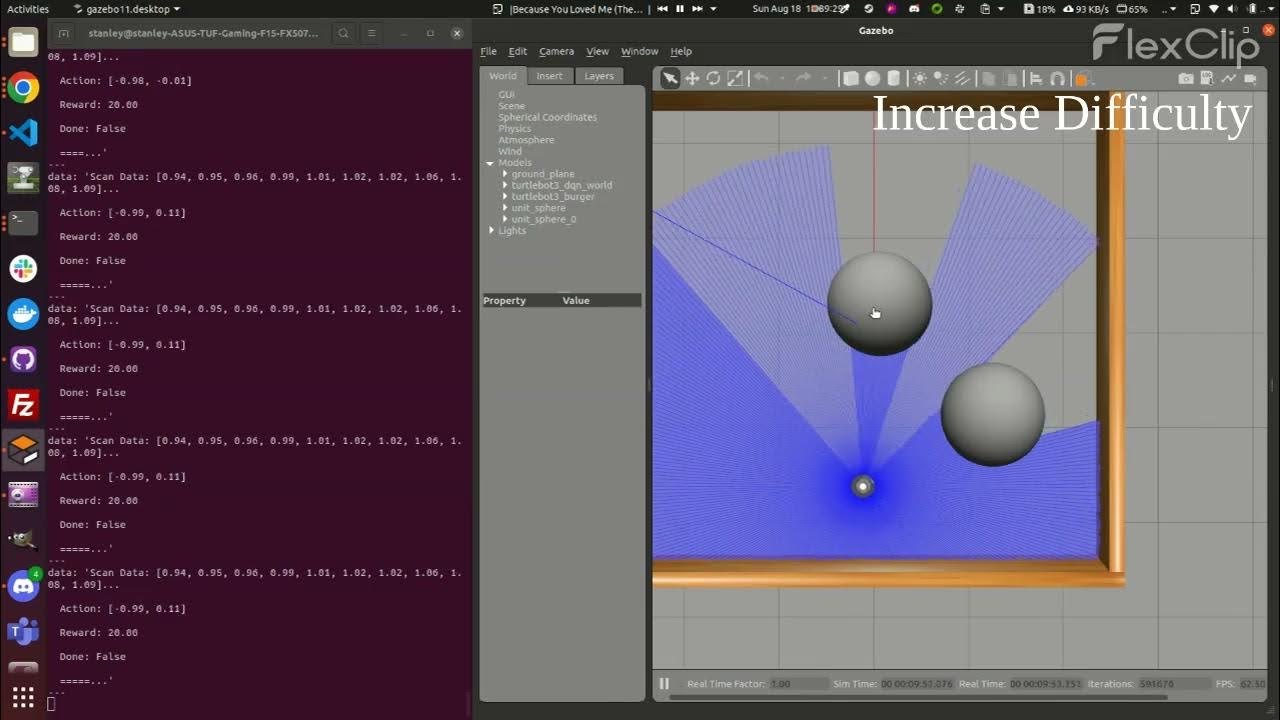 Obstacle Avoidance By Reinforcement Learning Turtlebot3 - YouTube