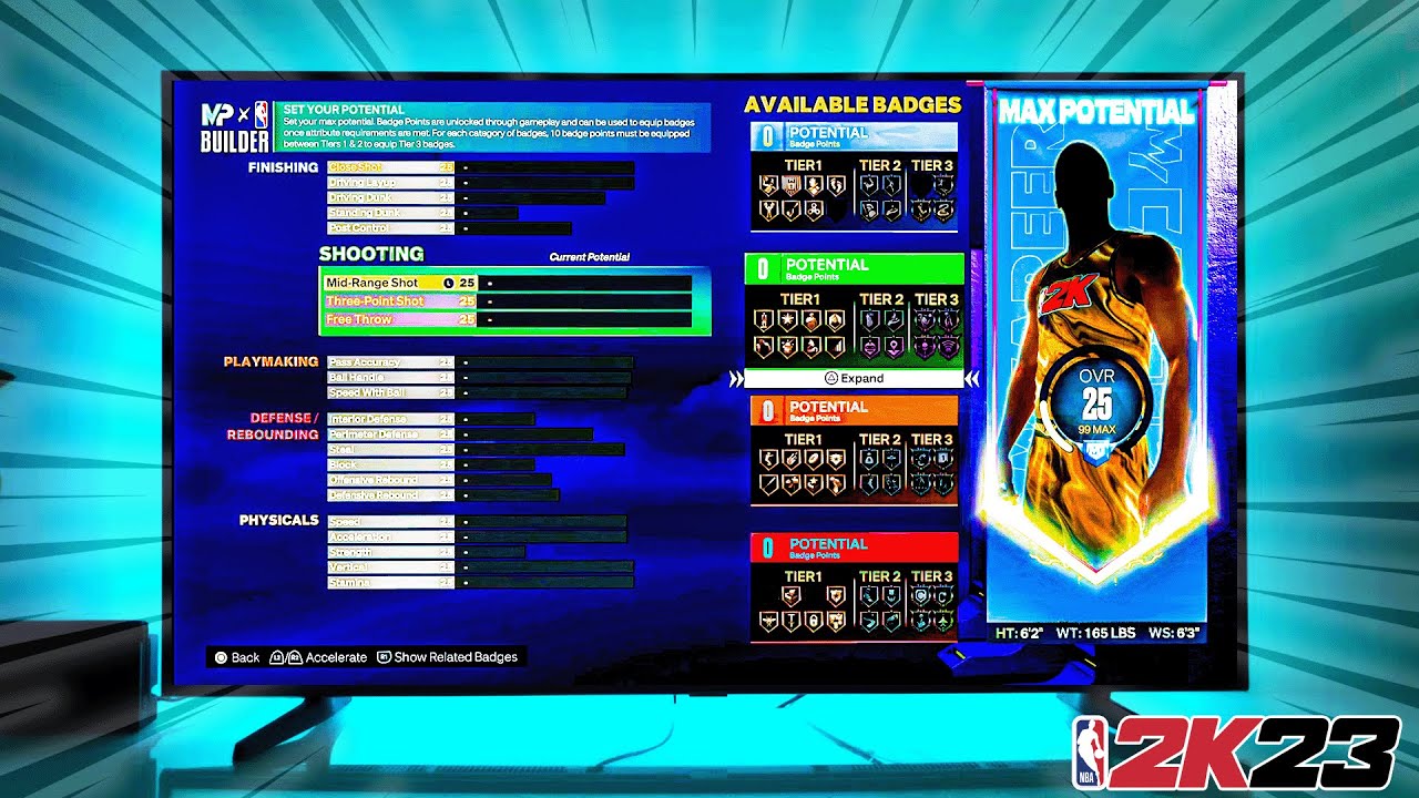 NBA 2K23 MY PLAYER BUILDER EXPLAINED (MUST WATCH) - YouTube