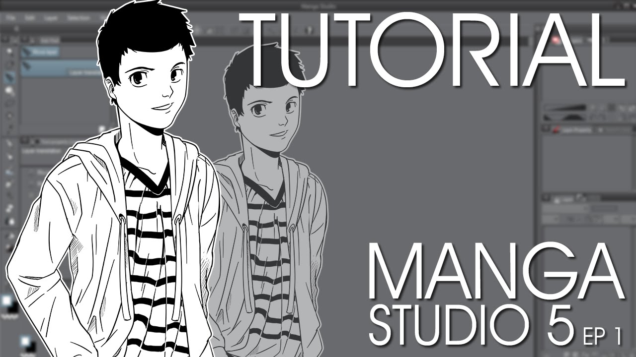Tutorial MANGA STUDIO 5 - Ep 1 - YouTube