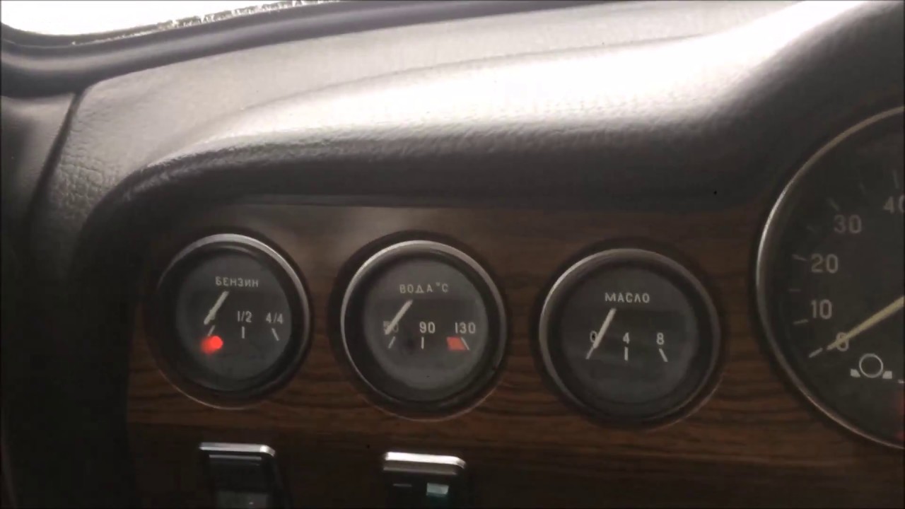 Lada 2103 turbo cold start, broken engine - YouTube