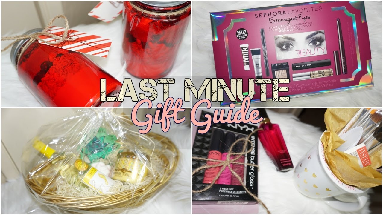 LAST MINUTE HOLIDAY GIFT GUIDE & IDEAS! || Molly Isaacson - YouTube