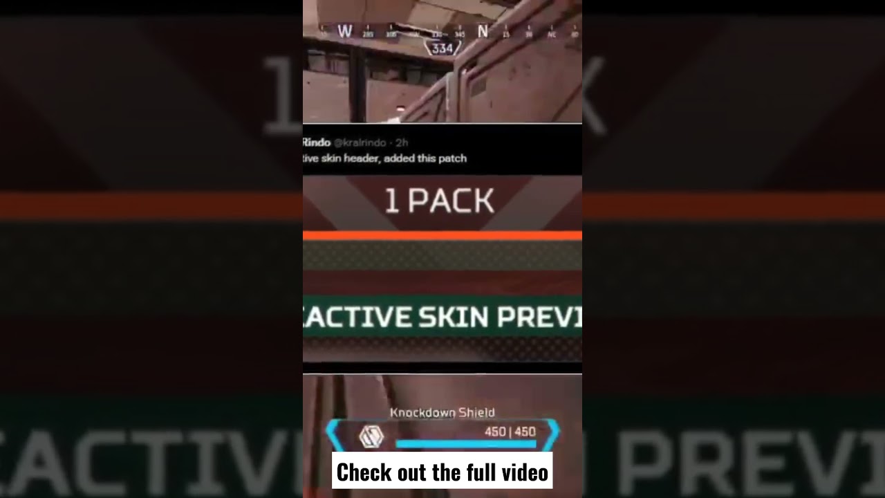 How to get the new reactive flatline recolor skin? - YouTube