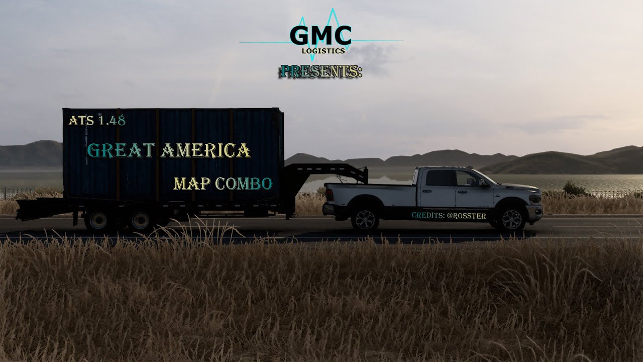 ATS 1.48 - GMC Logistics - Great America Combo - 24.10.2023 - YouTube
