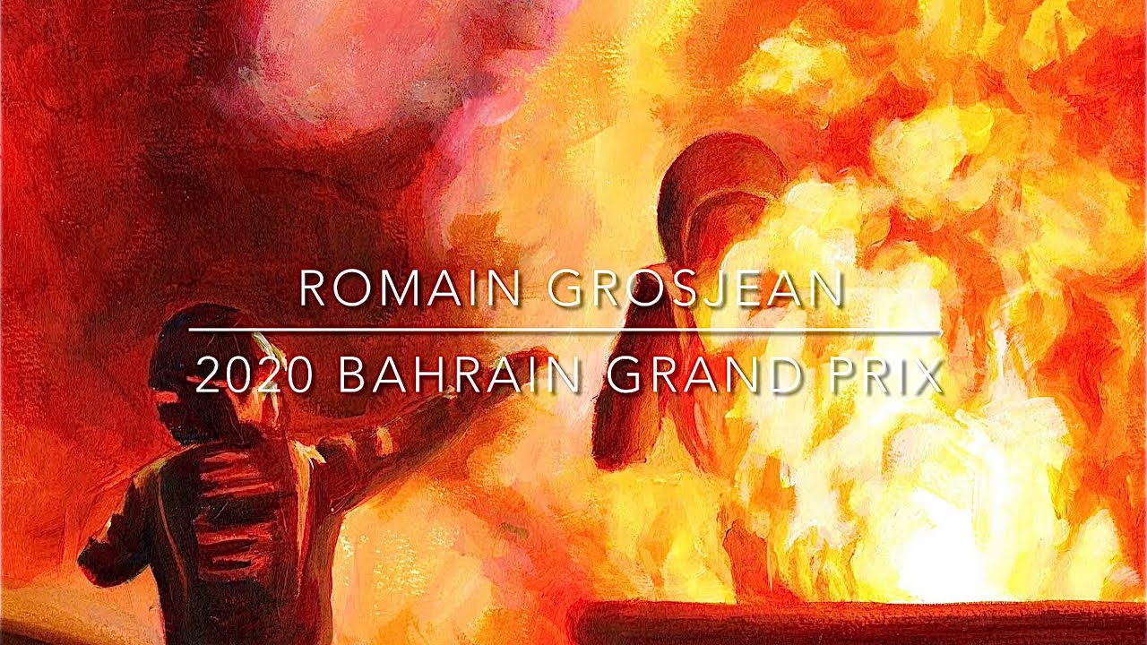 Romain Grosjean - Rising From The Flames in the 2020 Bahrain Grand Prix ...