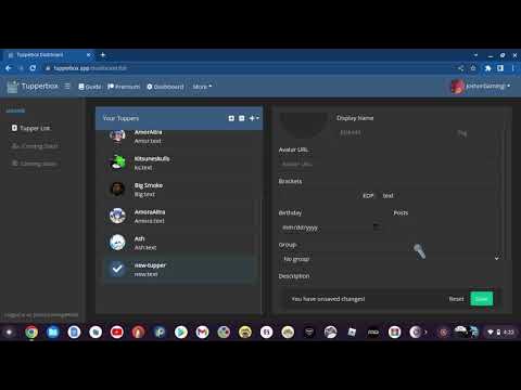 Tupperbox Discord Tutorial - YouTube