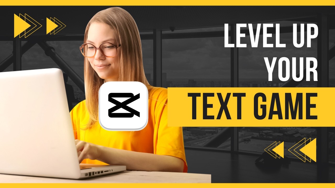 Level Up Your Text Game: 4 Stunning Effects in CapCut PC | Tutorial - YouTube