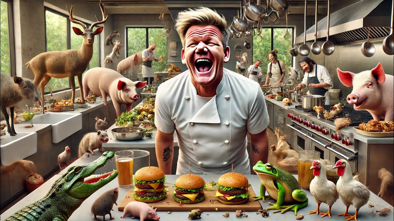 You WON'T Believe What AI Gordon Ramsay Just Did in the Kitchen! Funny ...