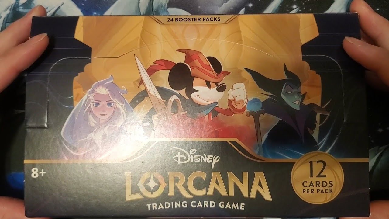 Disney Lorcana The First Chapter Booster Box Opening - YouTube