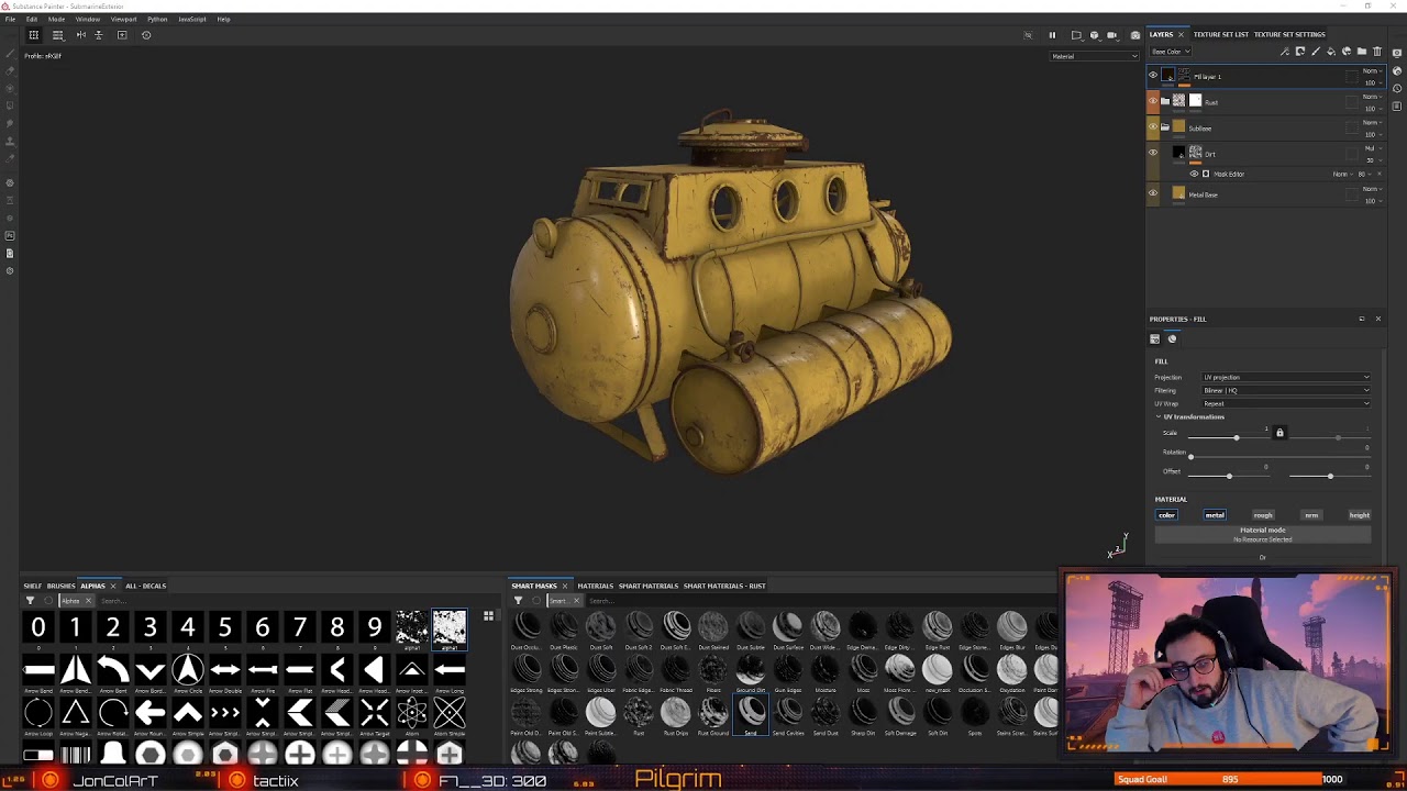 Rust Submarine! Let Do Some Texturing! - YouTube