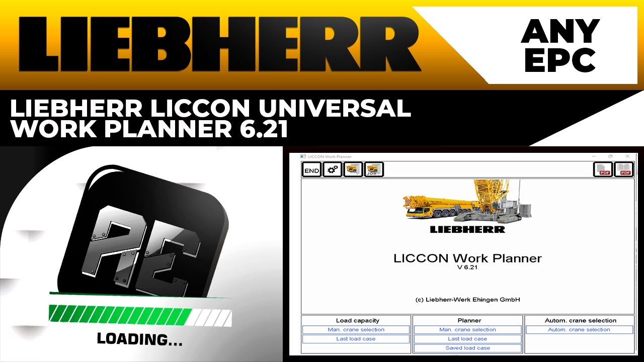 LIEBHERR LICCON UNIVERSAL WORK PLANNER 6.21 | INSTALLATION - YouTube