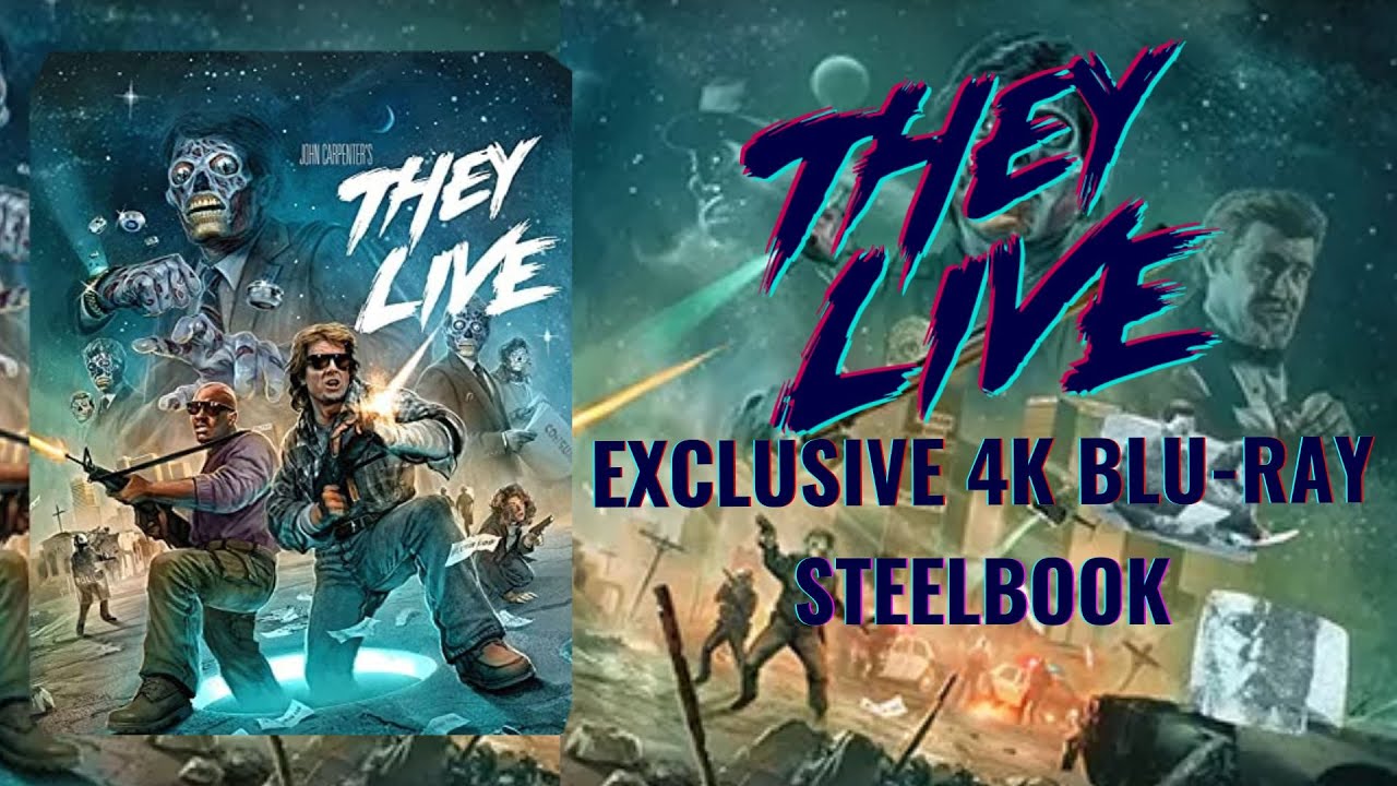 They Live Scream Factory 4K Ultra HD + Blu-ray Steelbook - YouTube