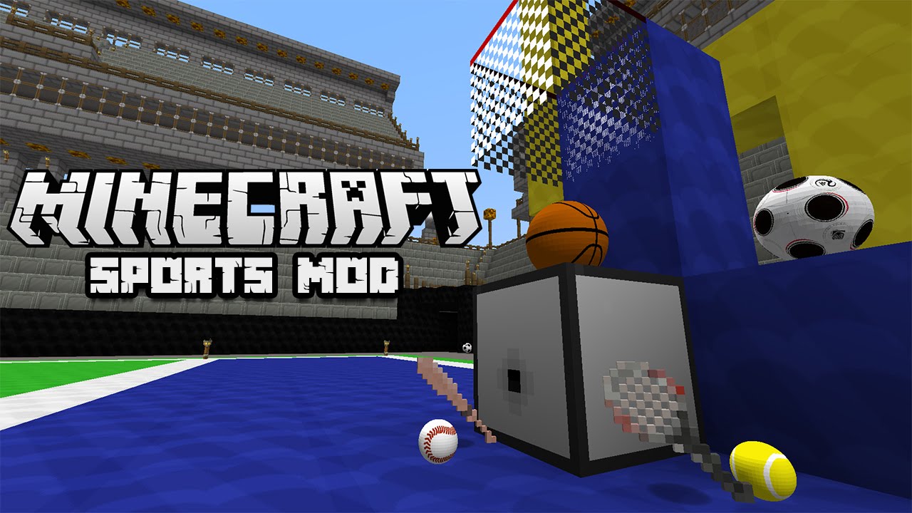 Pro Minecraft Athlete! [Minecraft Sports Mod] - YouTube