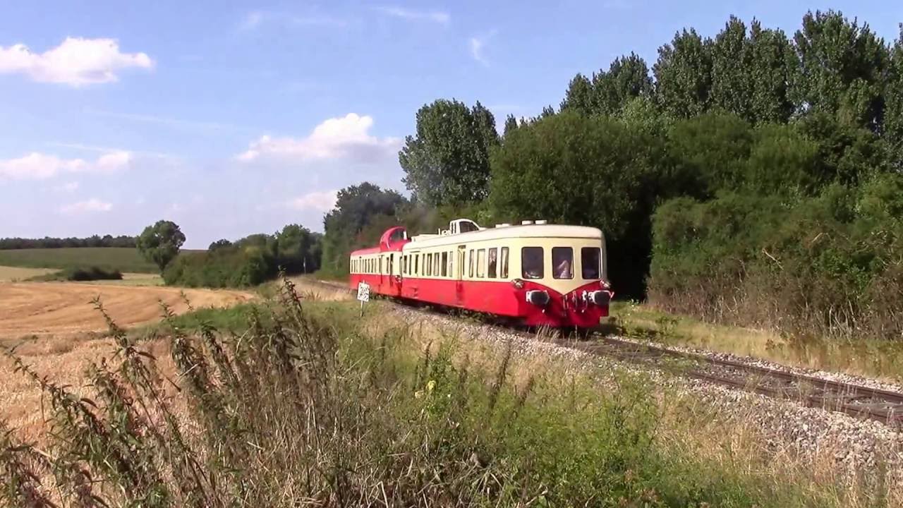 Chemin de Fer Touristique du sud des Ardennes CFTSA ATVA - YouTube