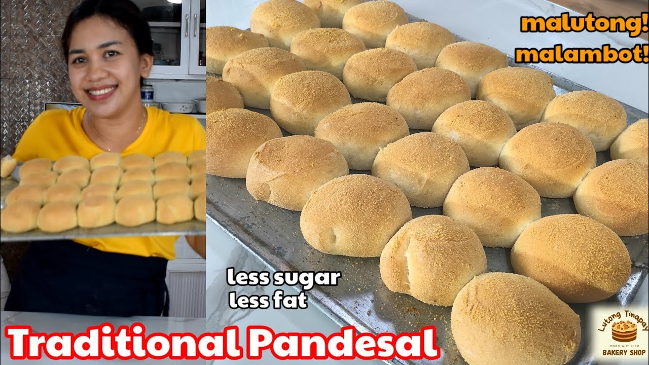 TRADITIONAL PANDESAL RECIPE/PANDESALAN BUSINESS RECIPE - YouTube
