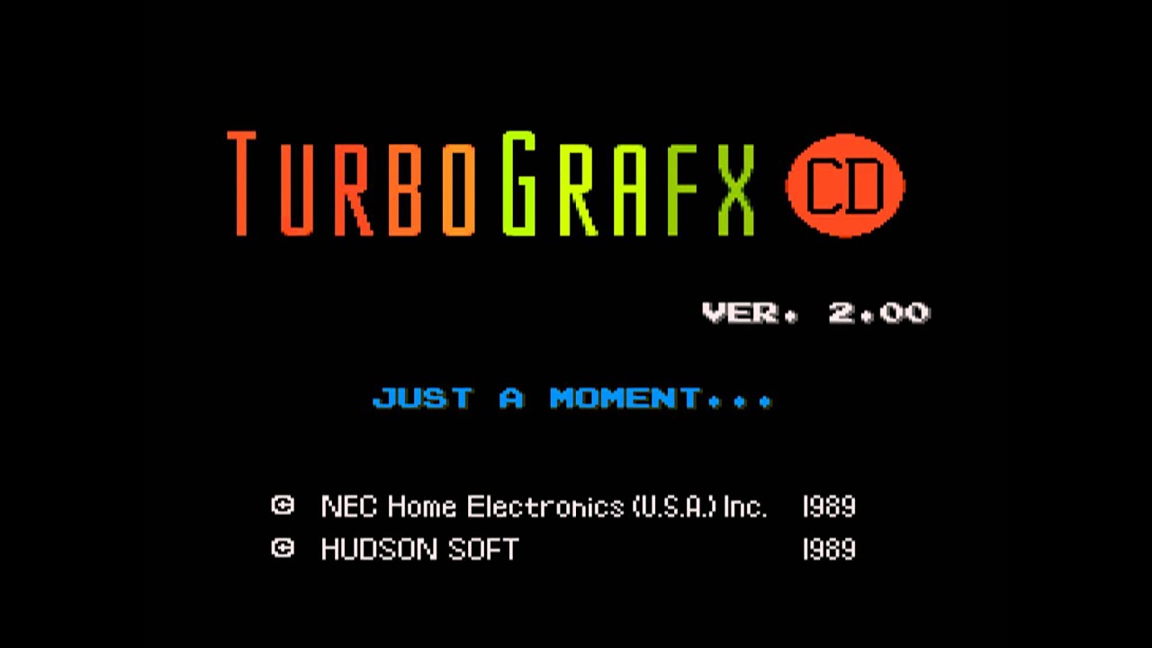 Turbografx CD System Card (v2.0) - TurboGrafx 16 [MESS] [shortplay ...