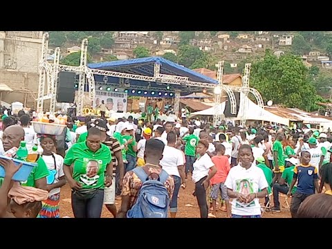 SLPP Rally In Freetown Live 2023 |KID-AFAN Salone Discoveries - YouTube