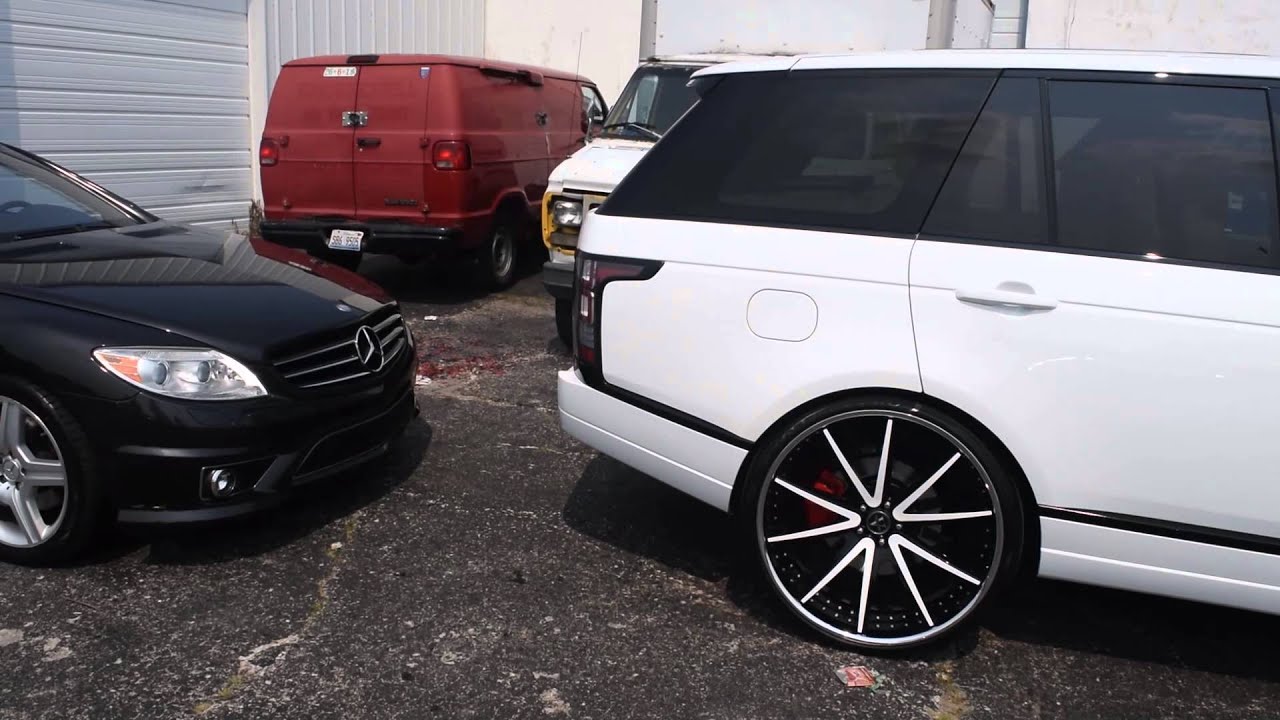 Range Rover HSE On 26" Velllano Wheels @ 2015 Stunna Jam Car Show - YouTube