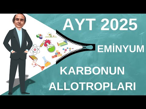 37) Karbonun Allotropları - Elmas, Grafit, Fulleren, Grafen - AYT Kimya Konu Anlatım