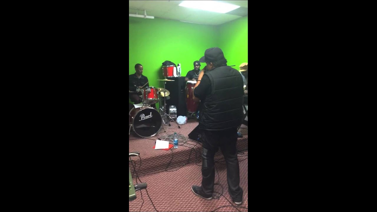 ALAN CAVE band rehearsal for "10 sou 10" show in NY! DEC 2014 - YouTube