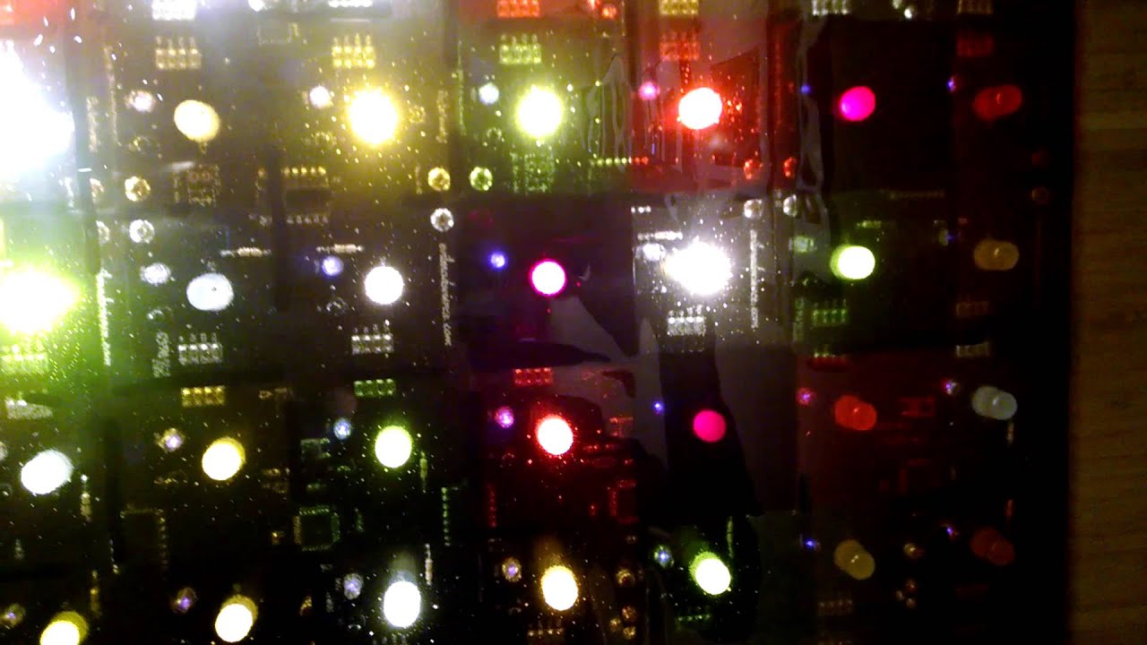 Light sensor art - YouTube