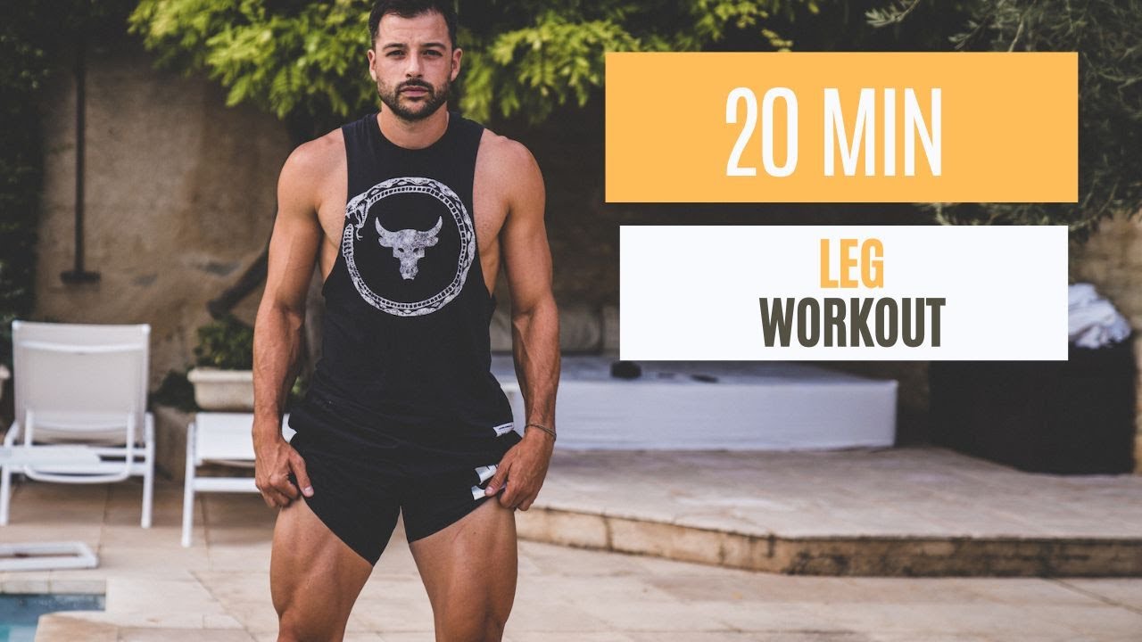 20 MIN INTENSE LEG WORKOUT - YouTube