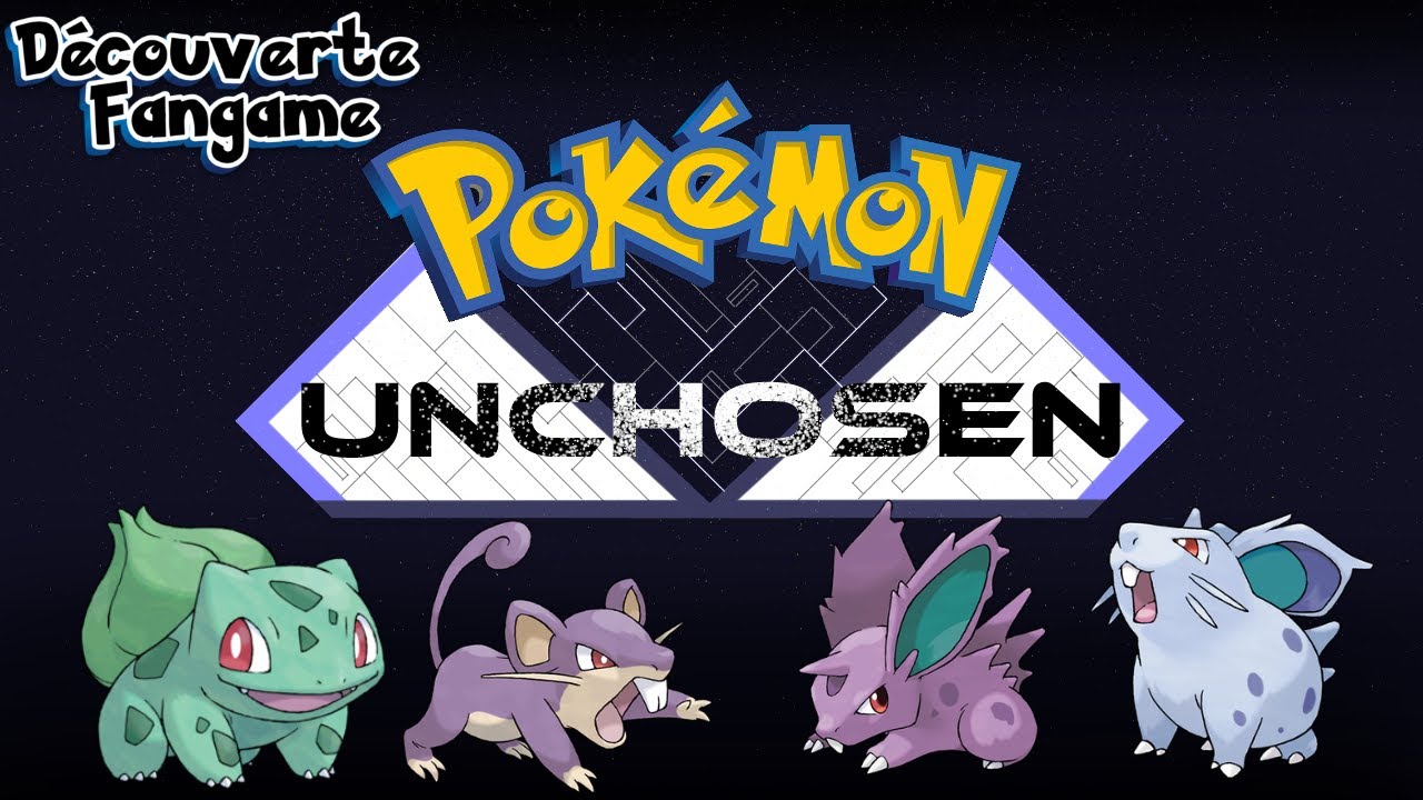 Découverte de fangame: Pokémon Unchosen - YouTube