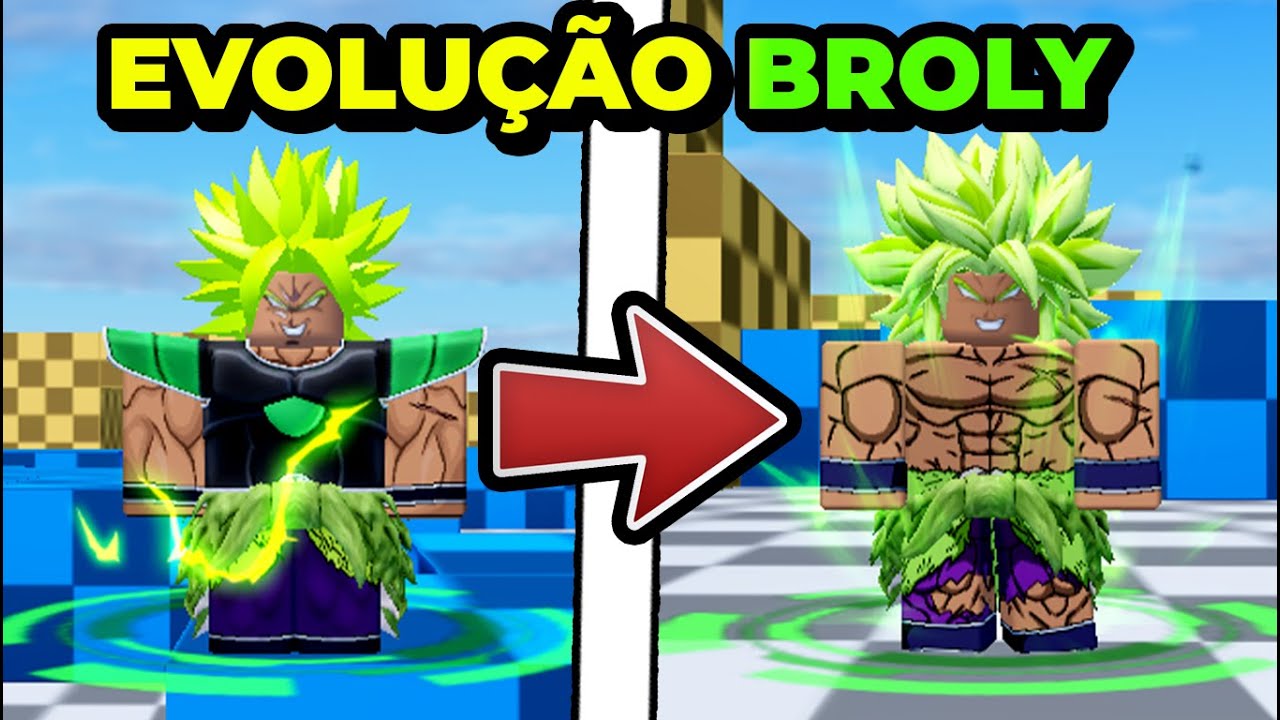 TODAS AS FORMAS DO BROLY NO ALL STAR TOWER DEFENSE NO ROBLOX - YouTube